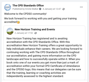 Become Accredited - The CPD Standards Office
